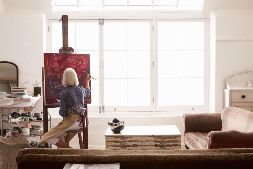 3 reasons why you should work on an easel - Juna Biagioni